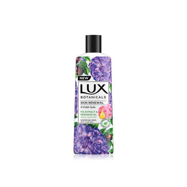 Lux Botanicals fig extract and geranium oil body wash 12x250ml ...