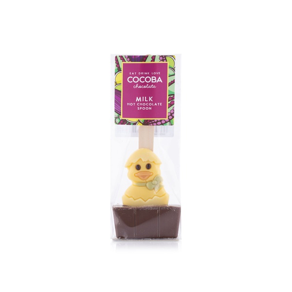 Cocoba Easter duckling milk hot chocolate spoon 50g - Waitrose UAE ...