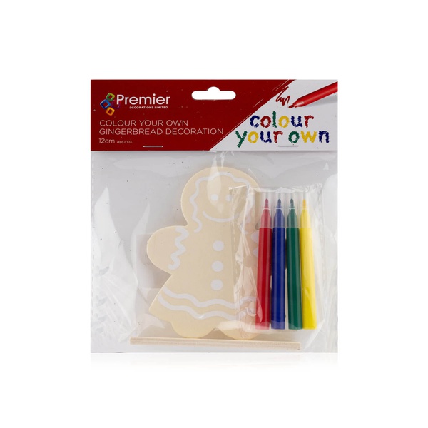 Premier gingerbread set colour your own - Waitrose UAE & Partners