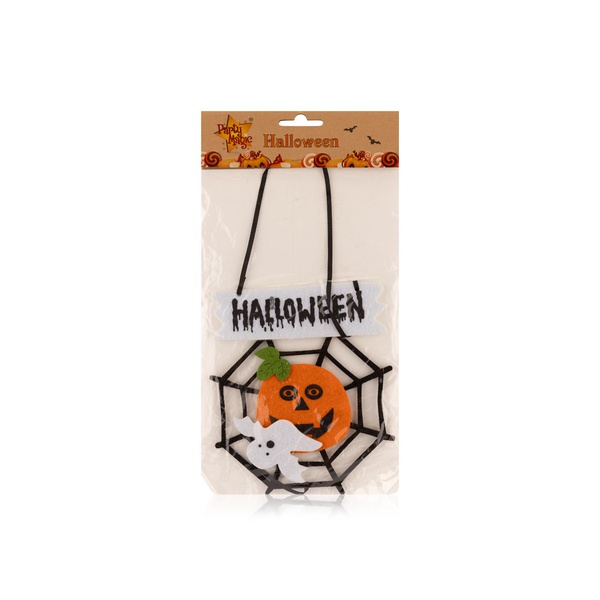 Party Magic Halloween hanging pumpkin and web decoration - Waitrose UAE ...