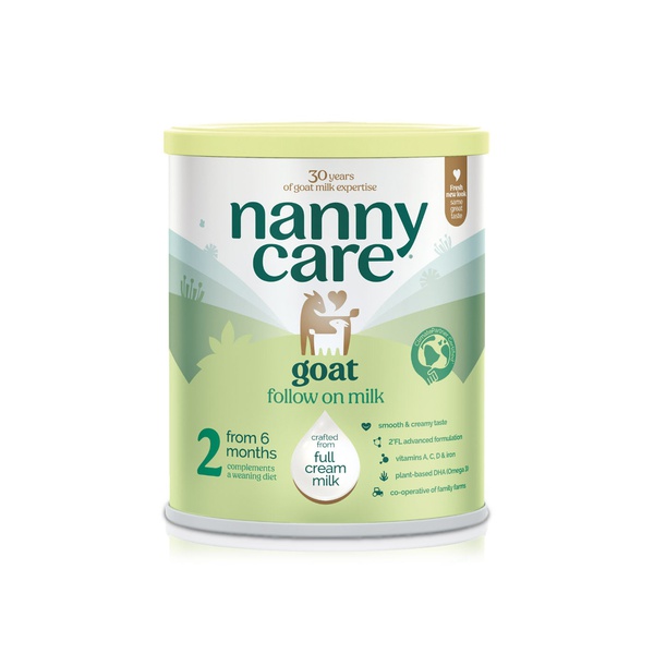 Nannycare Follow On Goat Milk 800g (6–12 Months) - Waitrose UAE & Partners