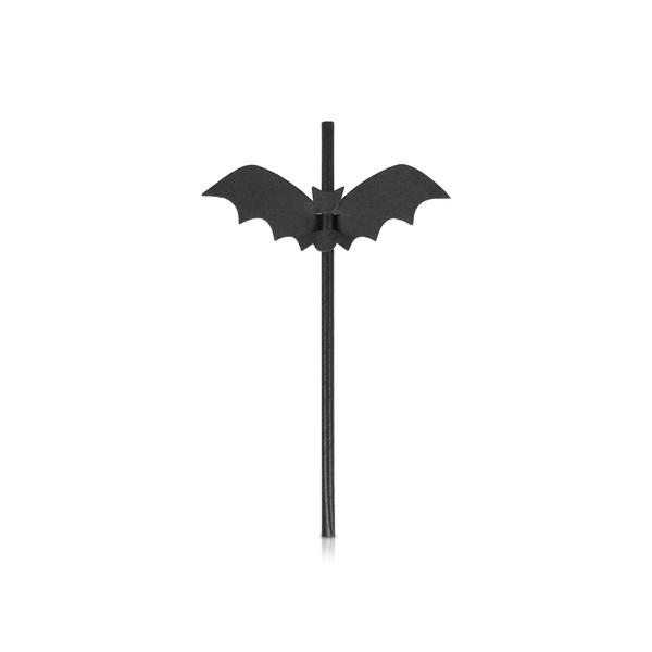 Ginger Ray 16 black bat paper straws - Waitrose UAE & Partners