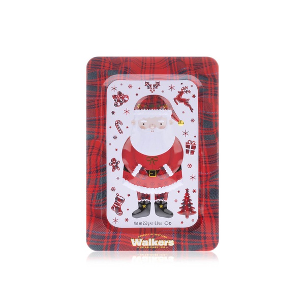 Walkers shortbread Santa Claus tin 250g - Waitrose UAE & Partners