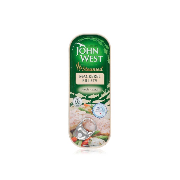 John West steam cooked mackerel fillets 110g - Waitrose UAE & Partners