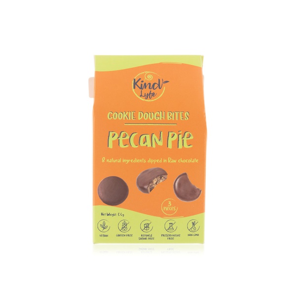 Kind Lyfe pecan pie cookie dough bites 32x54g - Waitrose UAE & Partners