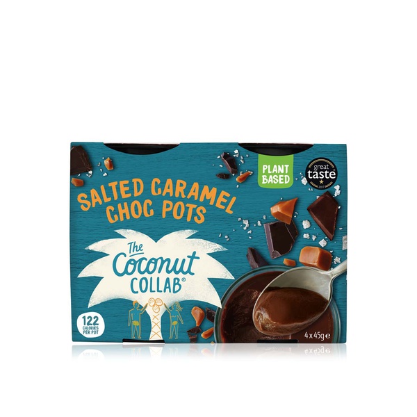 The Coconut Collab Salted Caramel Choc Pots 4s 45g - Waitrose UAE ...