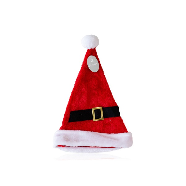 Festive Santa hat with belt 43cm - Waitrose UAE & Partners