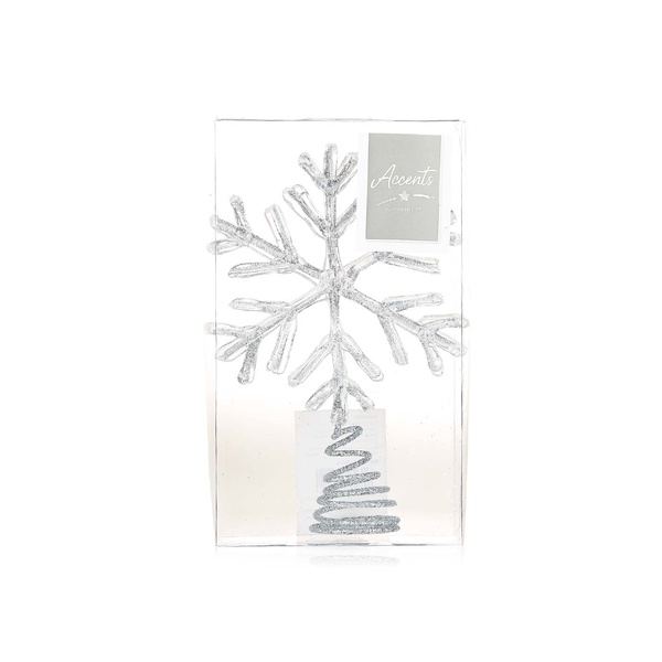 Premier snowflake tree topper - Waitrose UAE & Partners