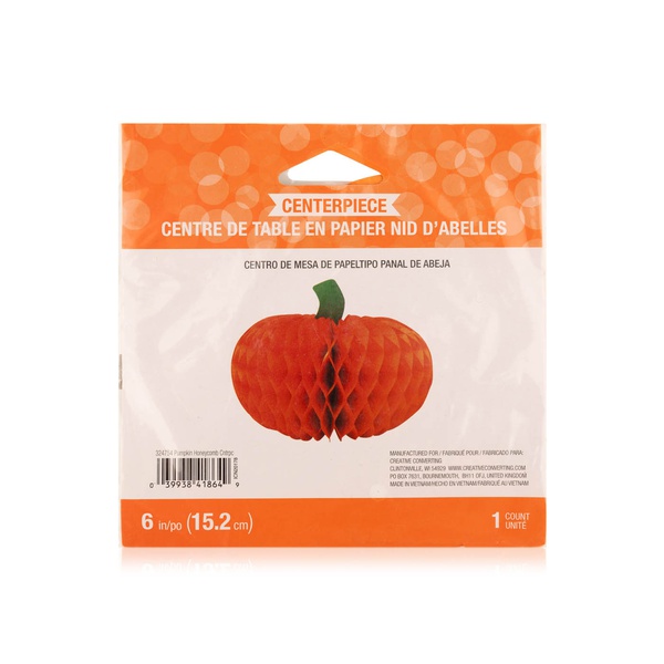 Creative Converting Halloween pumpkin table centrepiece 15.2cm ...