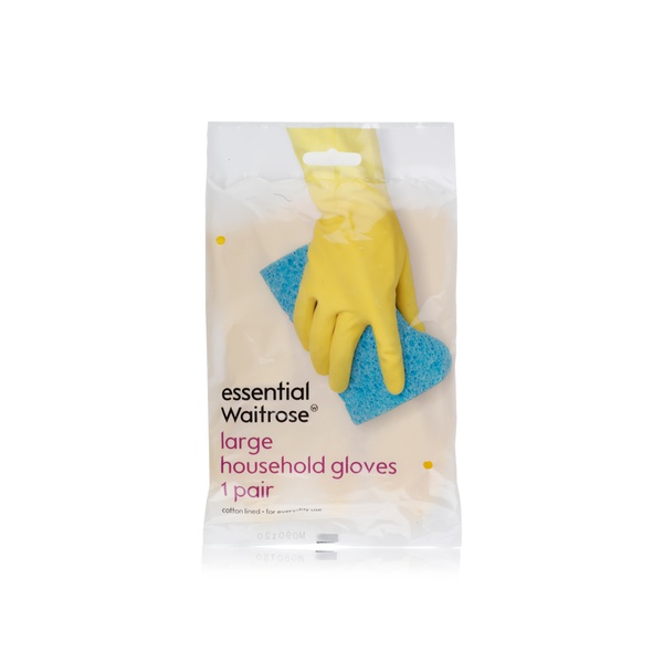 Essential Waitrose large household gloves - Waitrose UAE & Partners