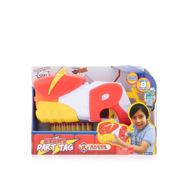 Ryan's World dart tag raider 6 shot blaster - Waitrose UAE & Partners