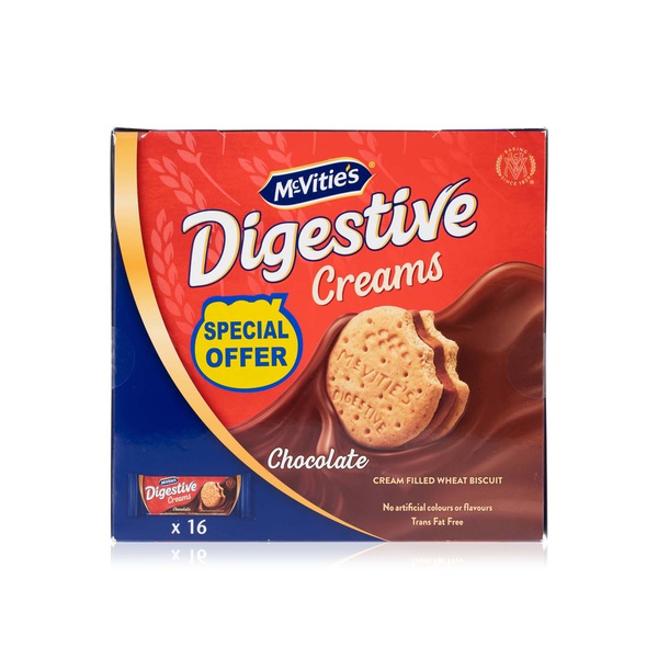 McVitie's digestive chocolate creams 44g x 16 - Waitrose UAE & Partners