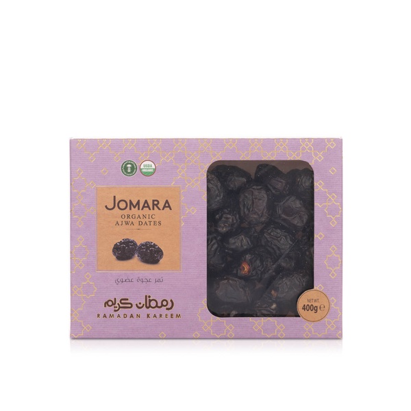 Jomara organic ajwa dates box 400g - Waitrose UAE & Partners