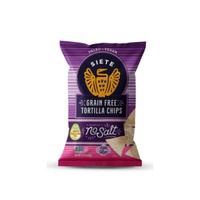 Siete grain free tortilla chips no salt 142g - Waitrose UAE & Partners
