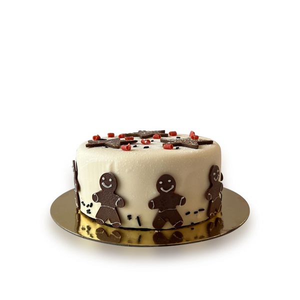 Gingerbread Mousse cake 800g - Waitrose UAE & Partners