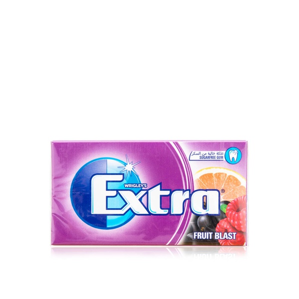 Wrigley's Extra sugar free fruit blast chewing gum 27g - Waitrose UAE ...