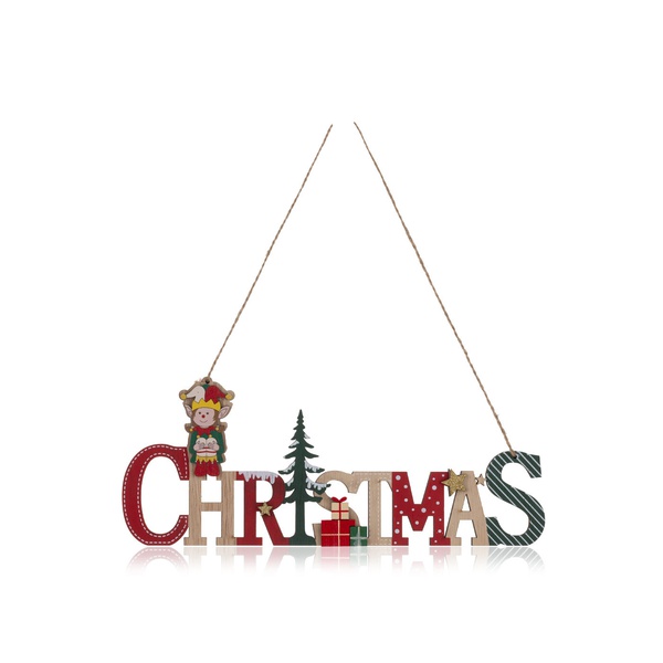 Premier elf Christmas sign 28.5cm - Waitrose UAE & Partners