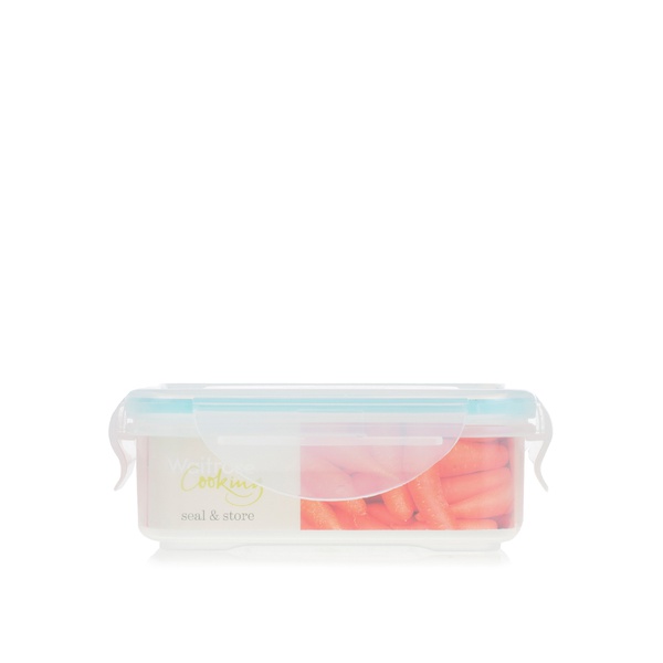 Waitrose Home seal & store square container 430ml - Waitrose UAE & Partners
