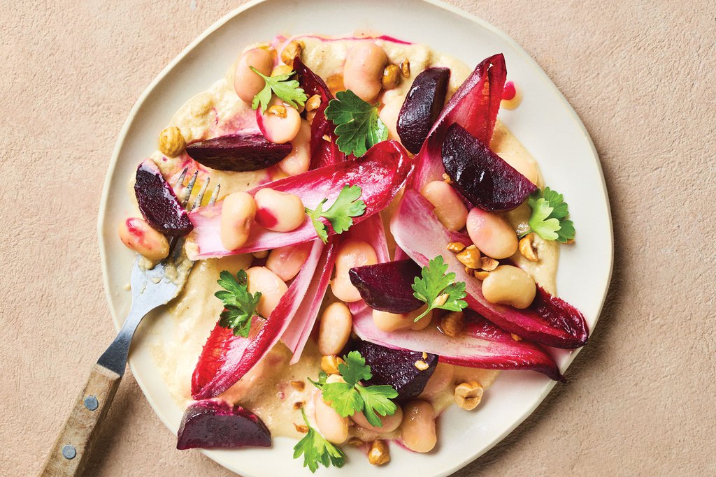 Beetroot, hazelnut & butter bean salad recipe - Waitrose UAE & Partners