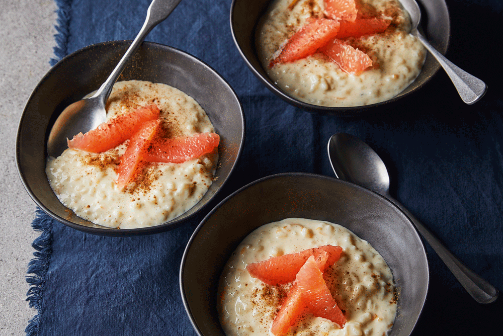 Pink grapefruit rice pudding recipe - Waitrose UAE & Partners