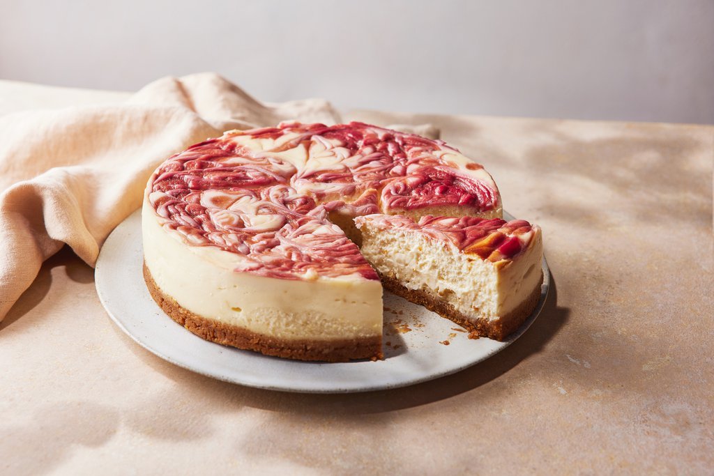 Raspberry ripple cheesecake recipe - Waitrose UAE & Partners