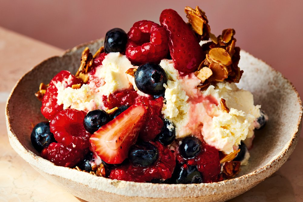 Berry cheesecake ‘mess’ recipe - Waitrose UAE & Partners