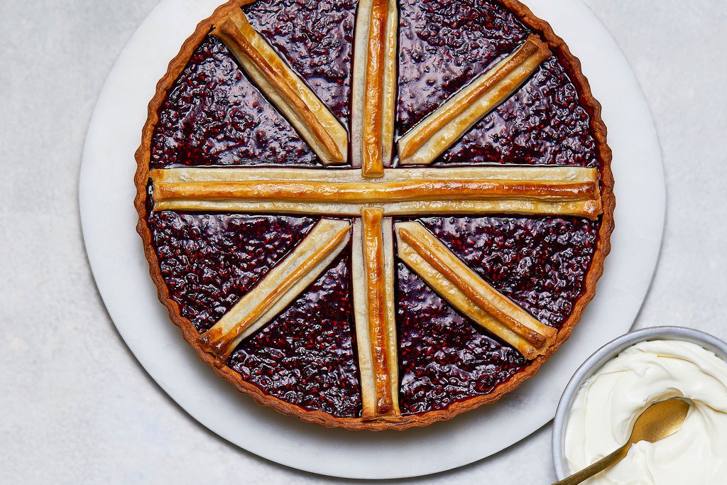 Giant jam tart recipe - Waitrose UAE & Partners