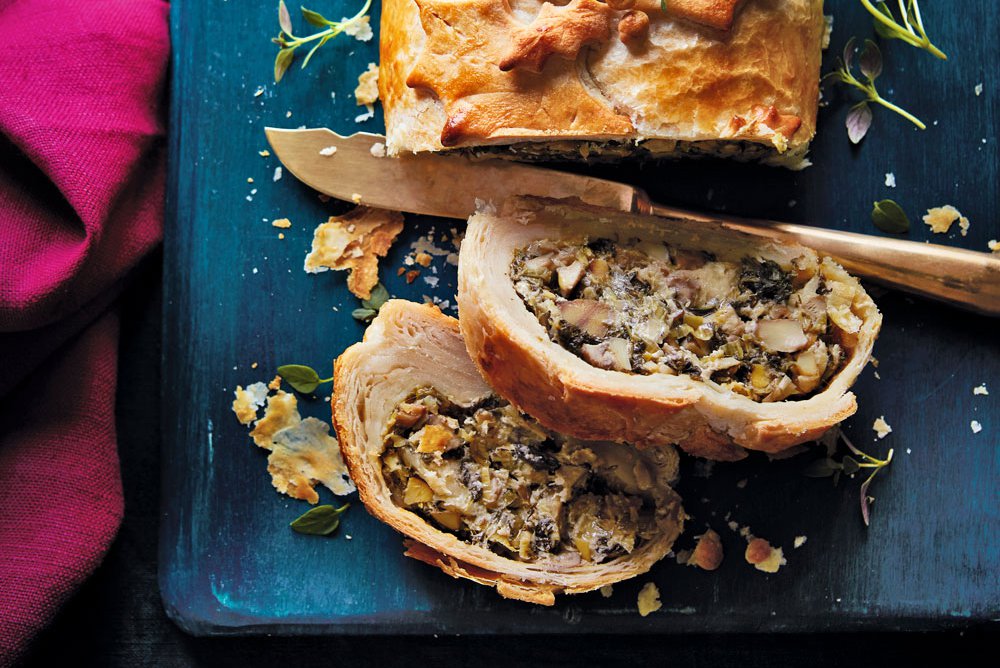 Mushroom & chestnut Wellington recipe - Waitrose UAE & Partners
