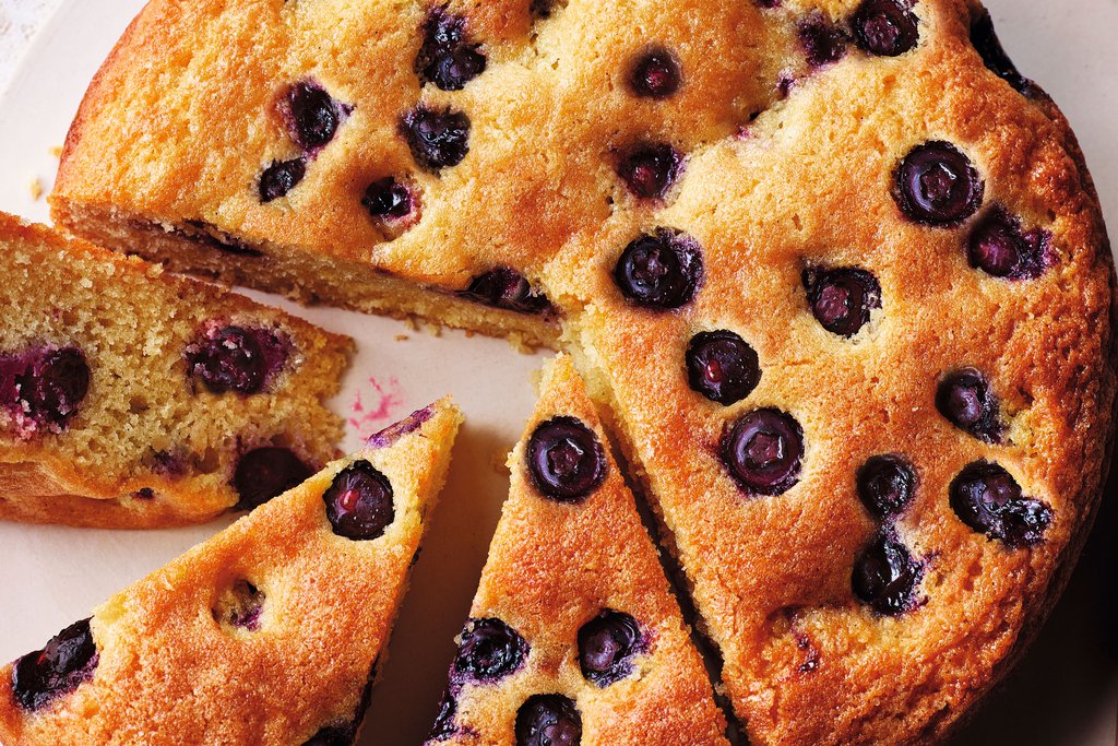 Lemon & blueberry cake recipe - Waitrose UAE & Partners