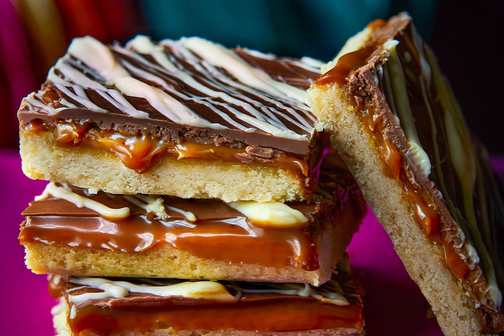 Orangey millionaire’s shortbread recipe - Waitrose UAE & Partners
