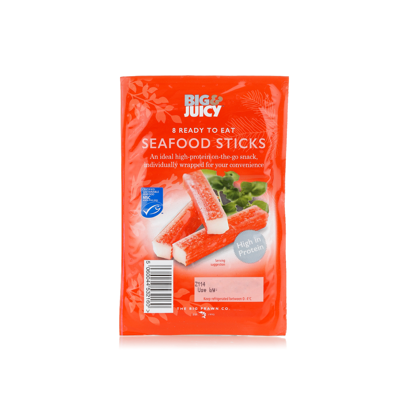 Big & Juicy seafood sticks 100g - Waitrose UAE & Partners