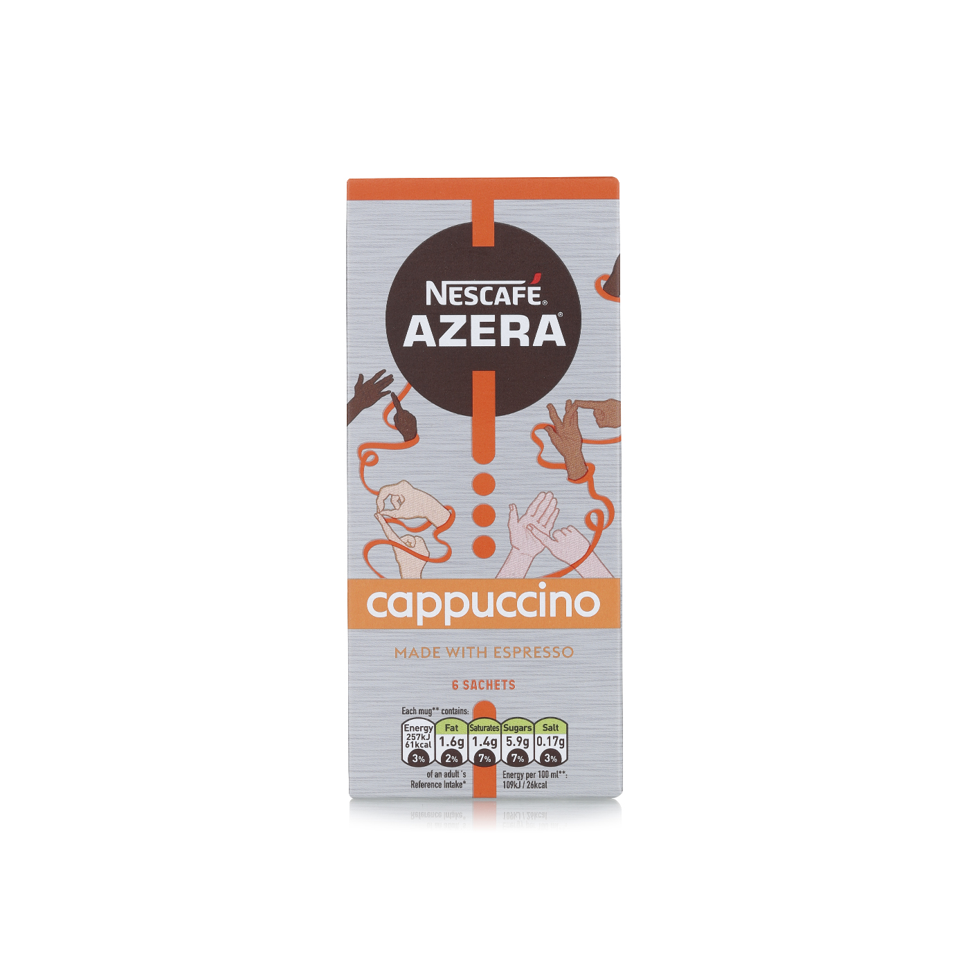Nescafé azera cappuccino instant coffee 96g - Waitrose UAE & Partners