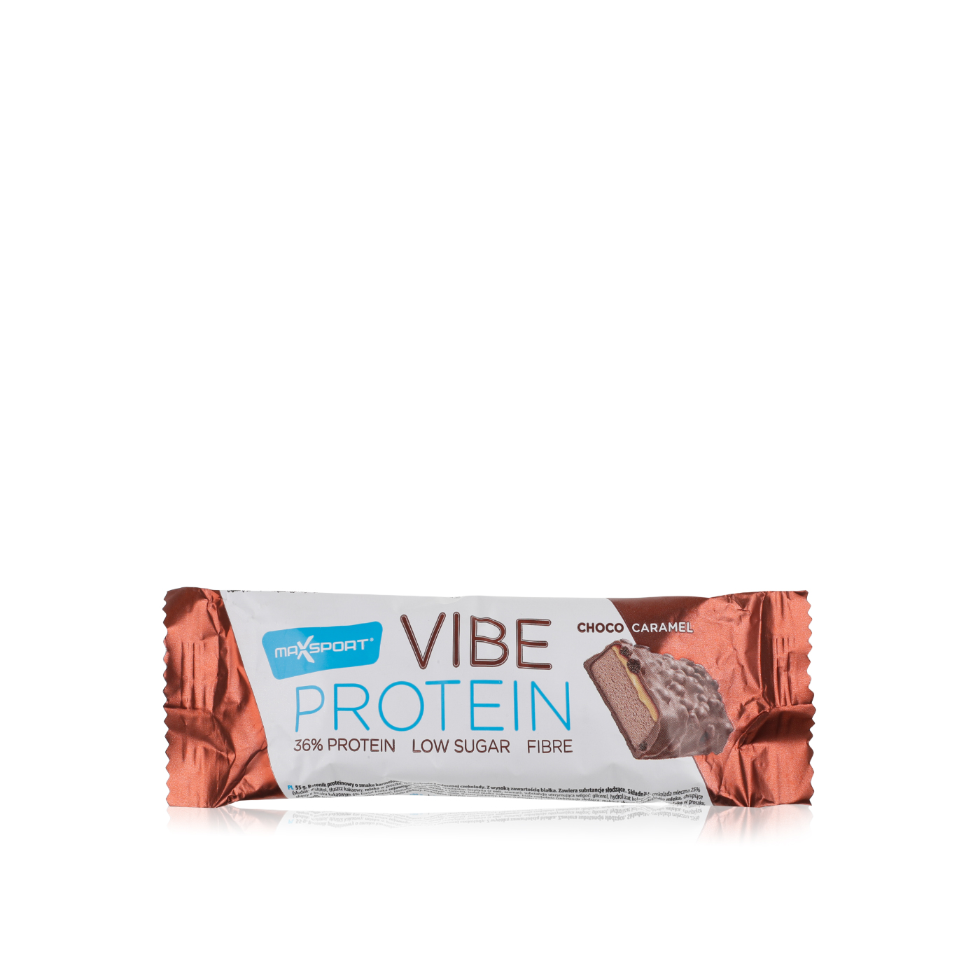 Maxsport vibe protein choco caramel 55g - Waitrose UAE & Partners