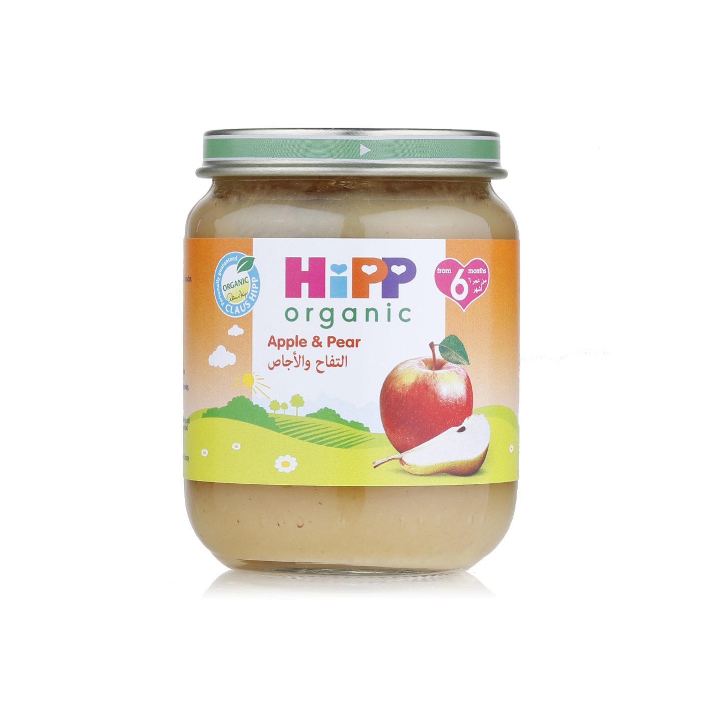 HiPP organic apple & pear 100% fruit 4+ months 125g - Waitrose UAE ...
