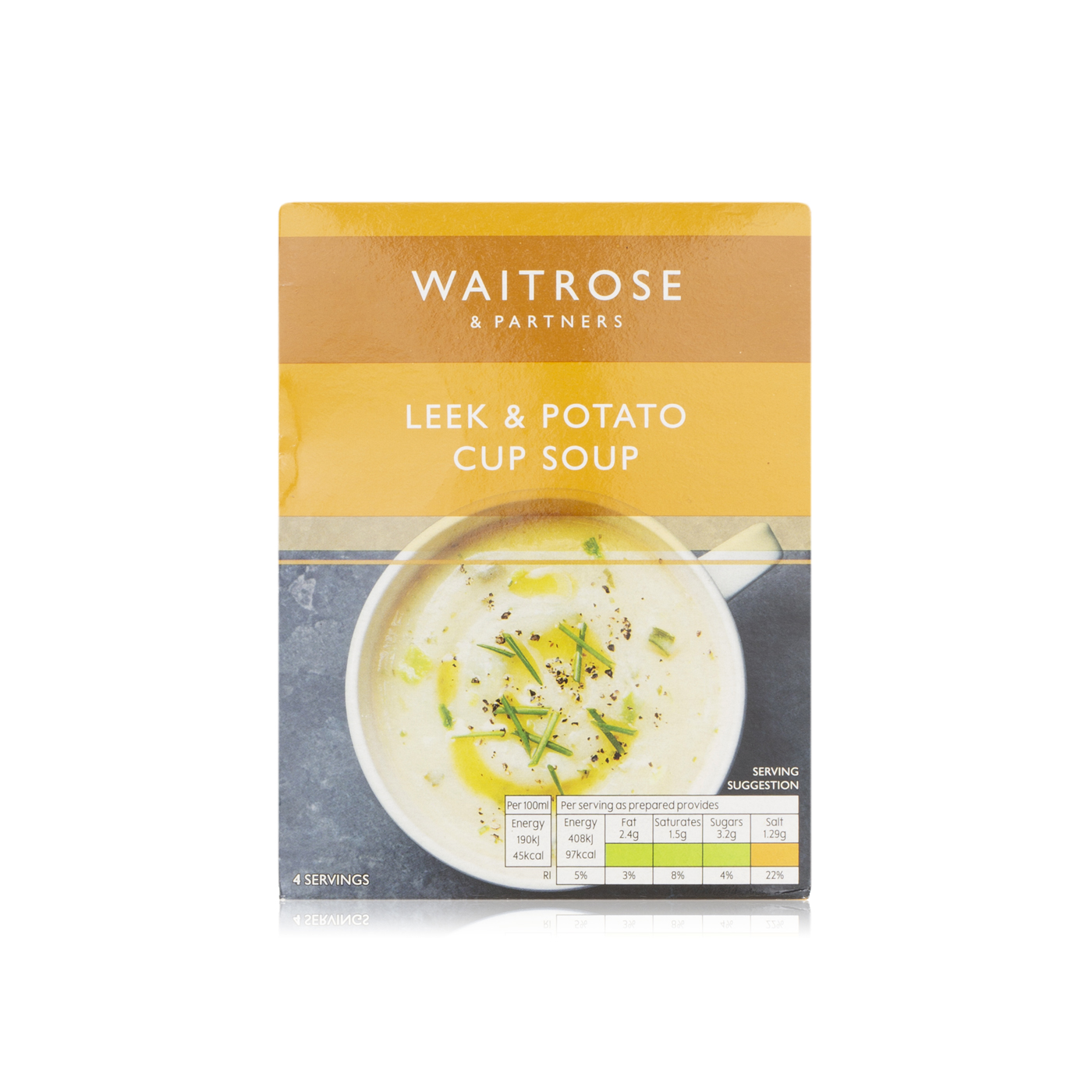 Waitrose Potato And Leek Soup In A Cup 100g Waitrose UAE Partners Waitrose Potato And Leek Soup In A Cup 100g Waitrose UAE Partners