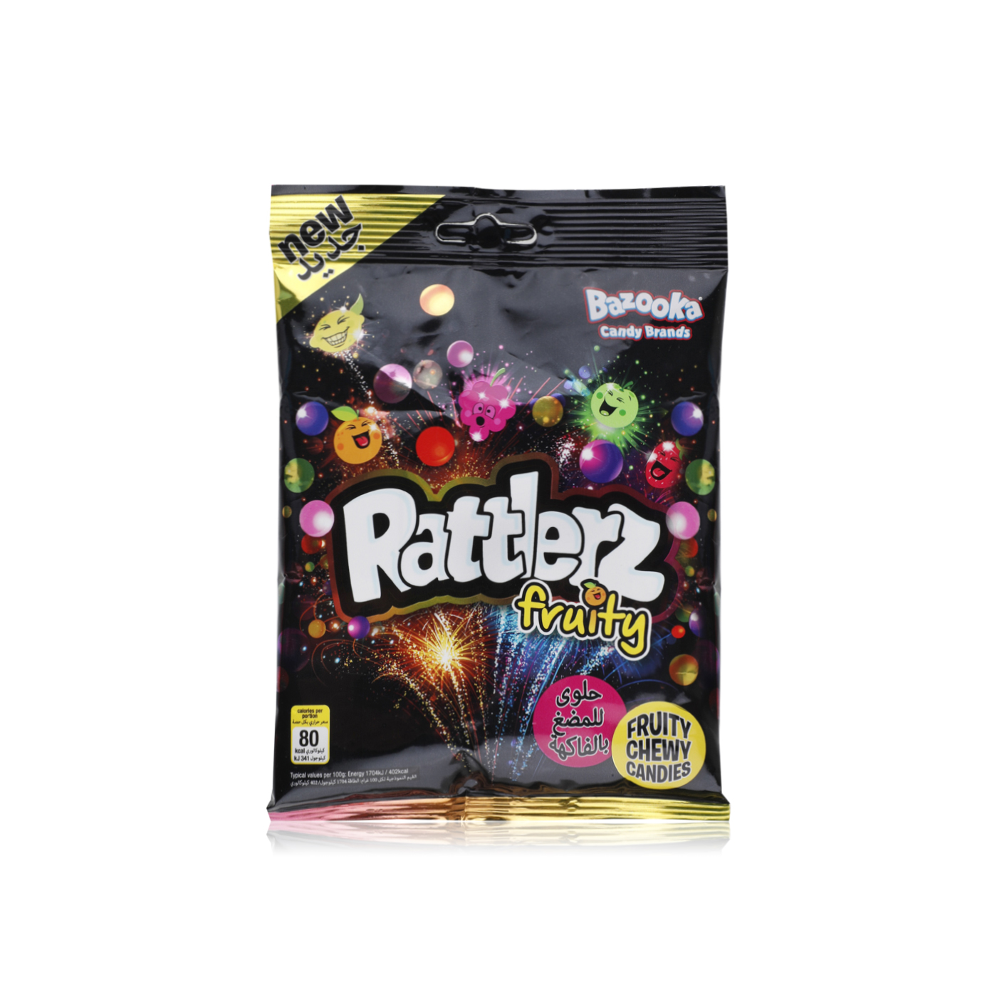 Bazooka Rattlerz fruity chewy candy 120g - Waitrose UAE & Partners