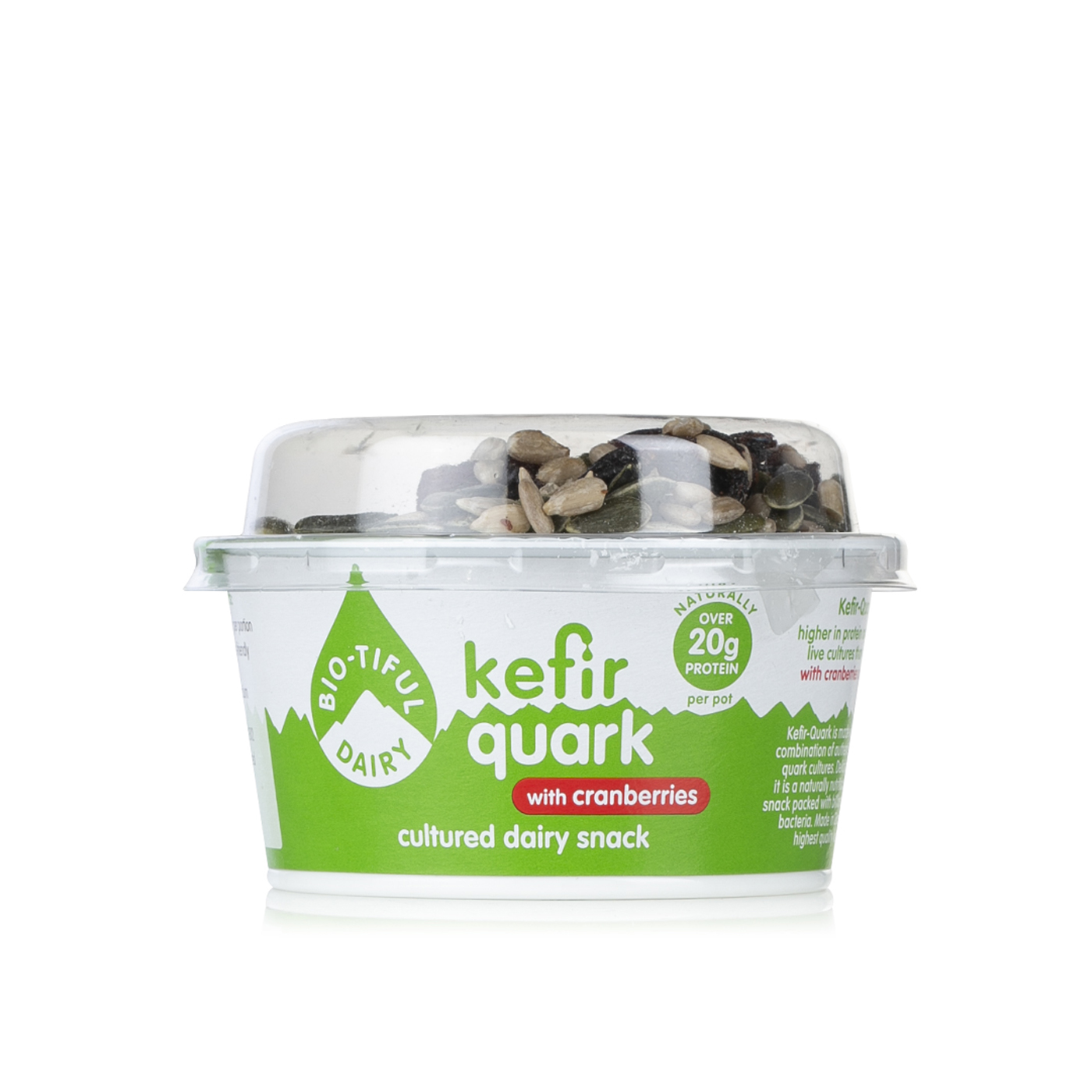 Bio-tiful kefir protein with cranberries 180g - Waitrose UAE & Partners