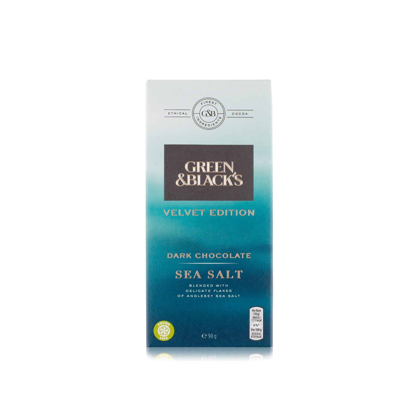 Green & Black's sea salt dark chocolate 90g - Waitrose UAE & Partners