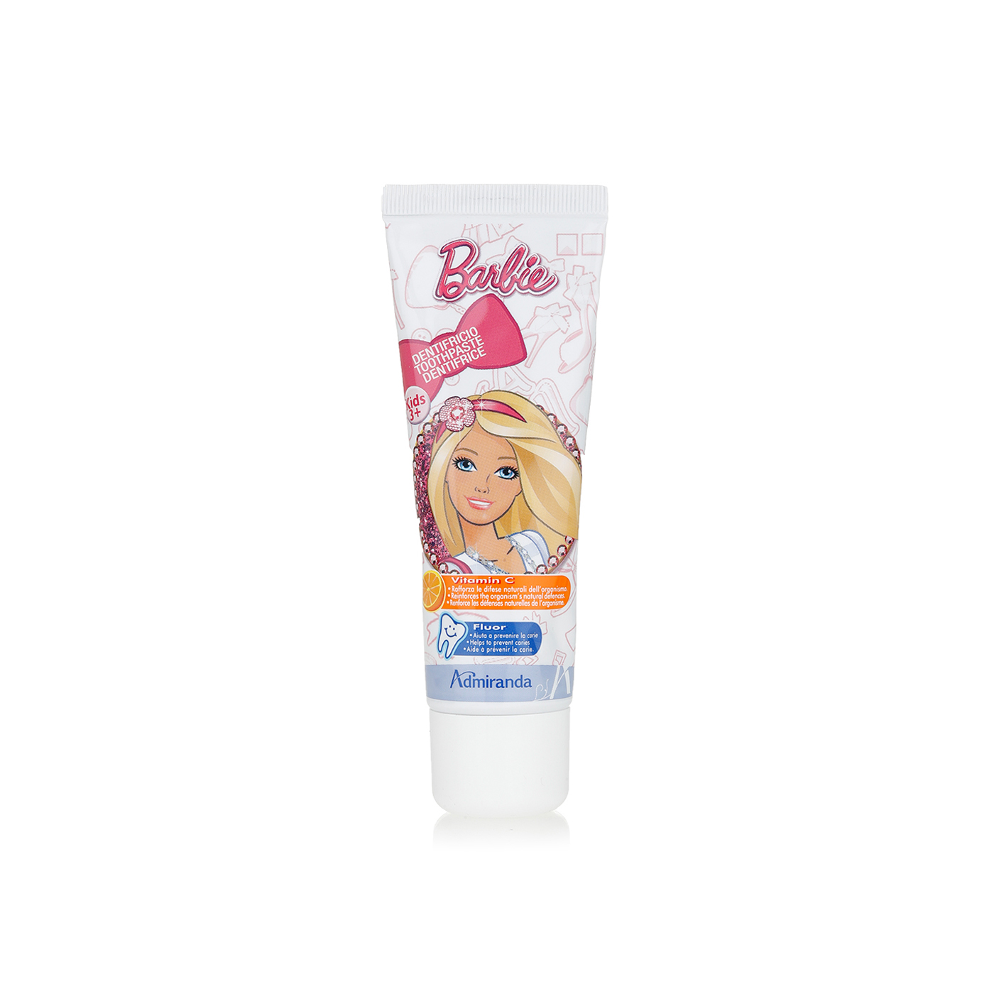 Barbie toothpaste for kids 3+ 75ml - Waitrose UAE & Partners