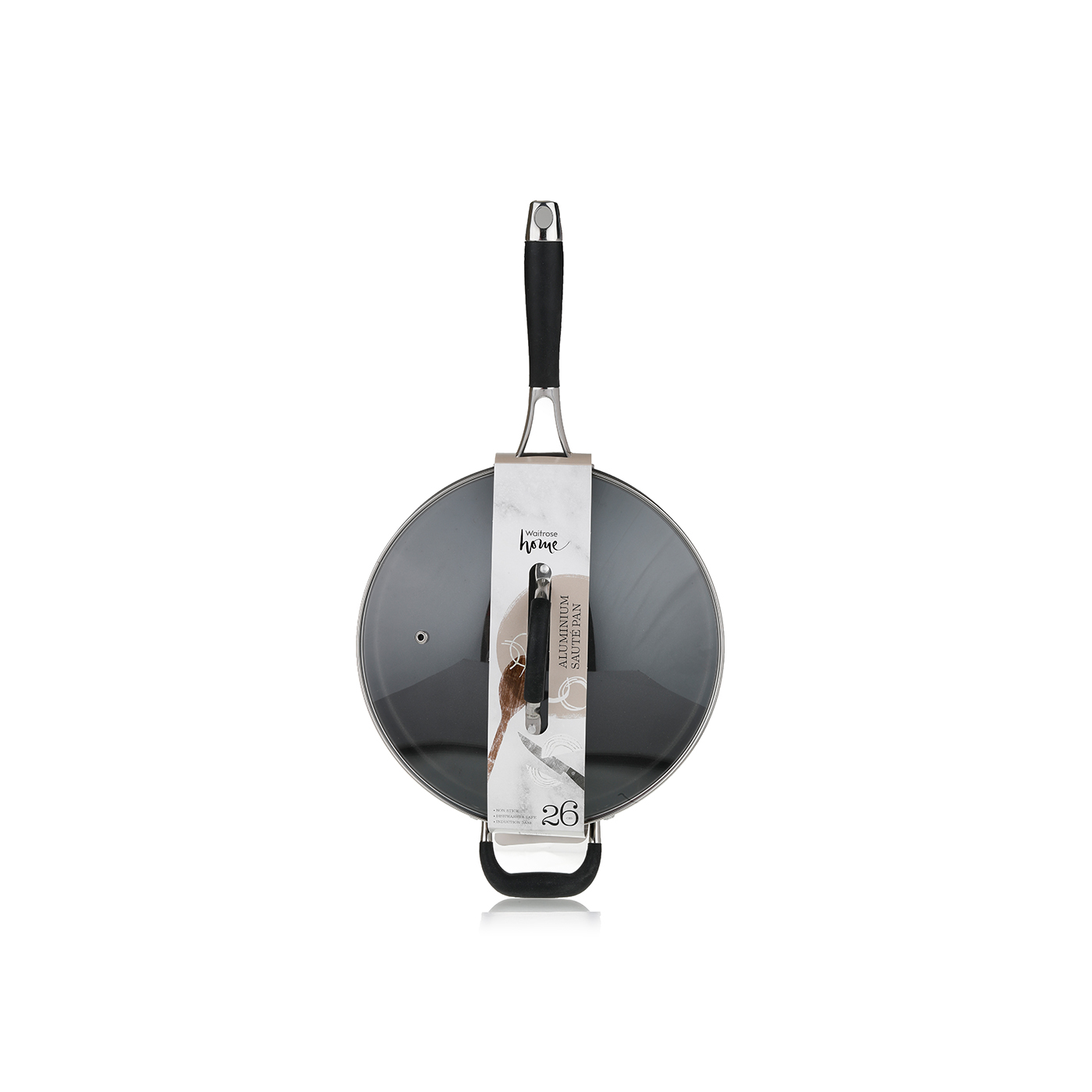 Waitrose Home aluminium saute pan - Waitrose UAE & Partners