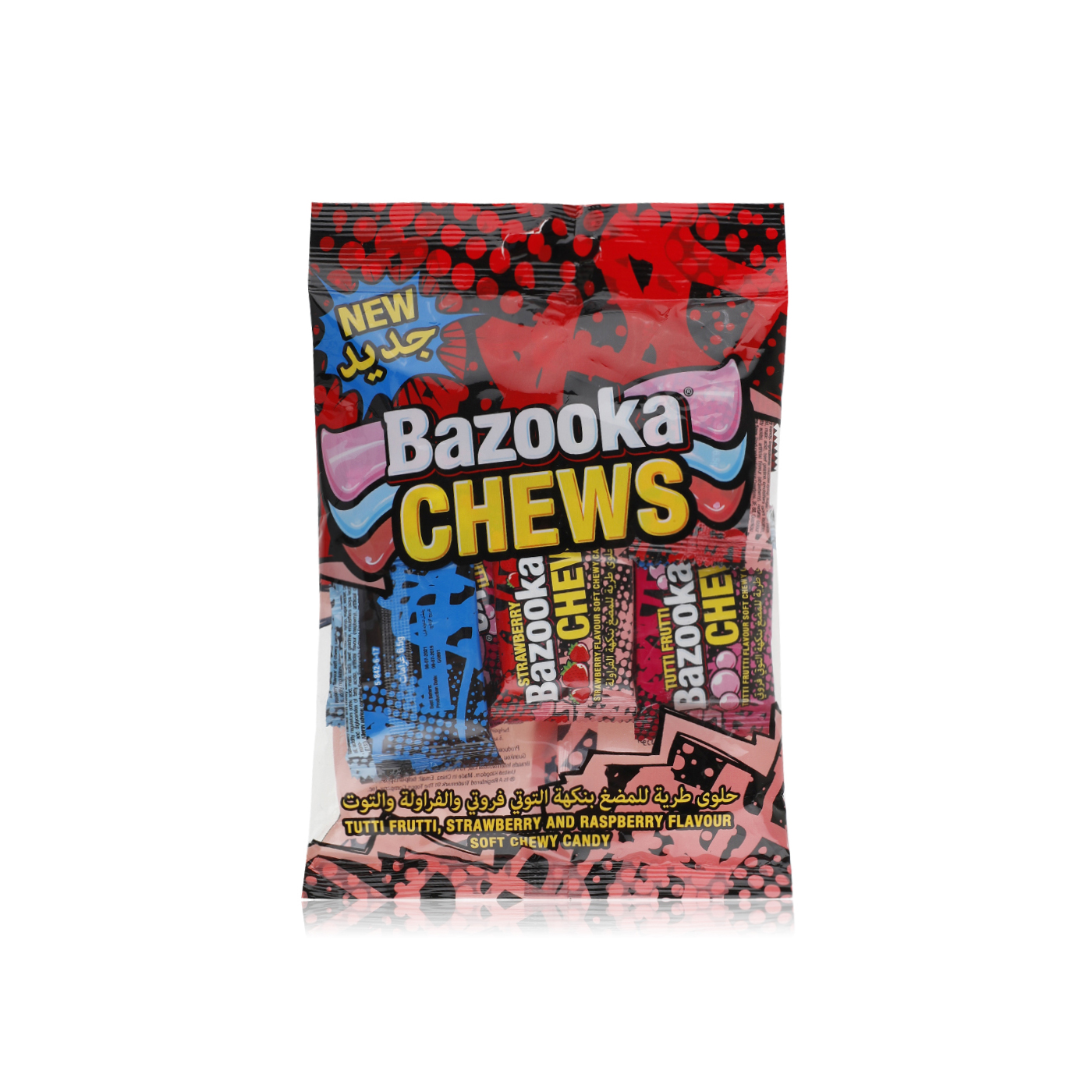 Bazooka mini chews soft candy bag 120g - Waitrose UAE & Partners