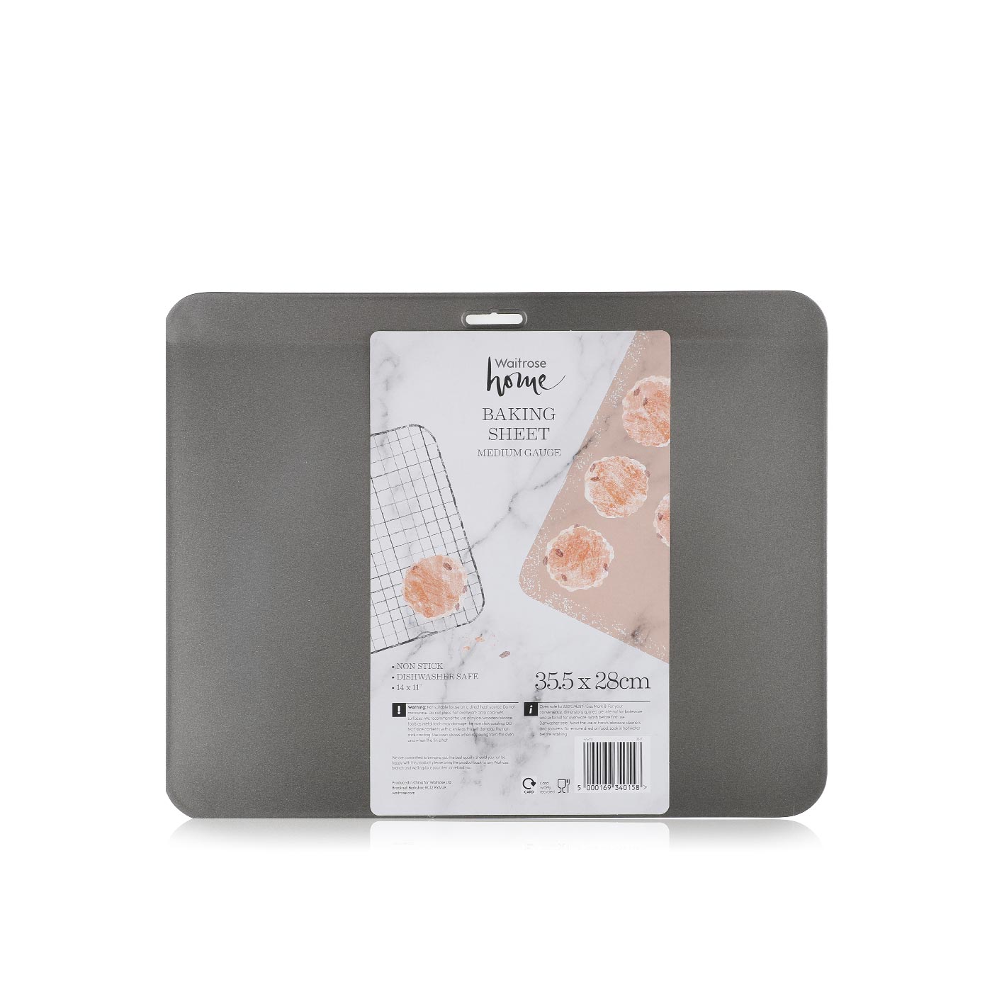 Waitrose Cooking baking sheet 35cm - Waitrose UAE & Partners