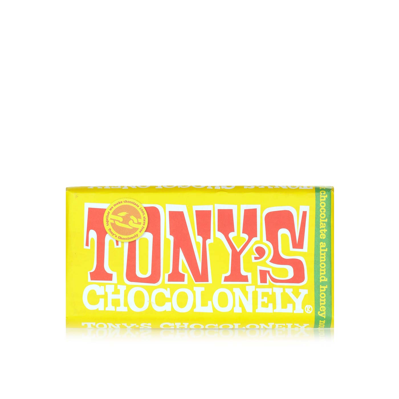Tony's Chocolonely milk almond honey nougat 180g - Waitrose UAE & Partners