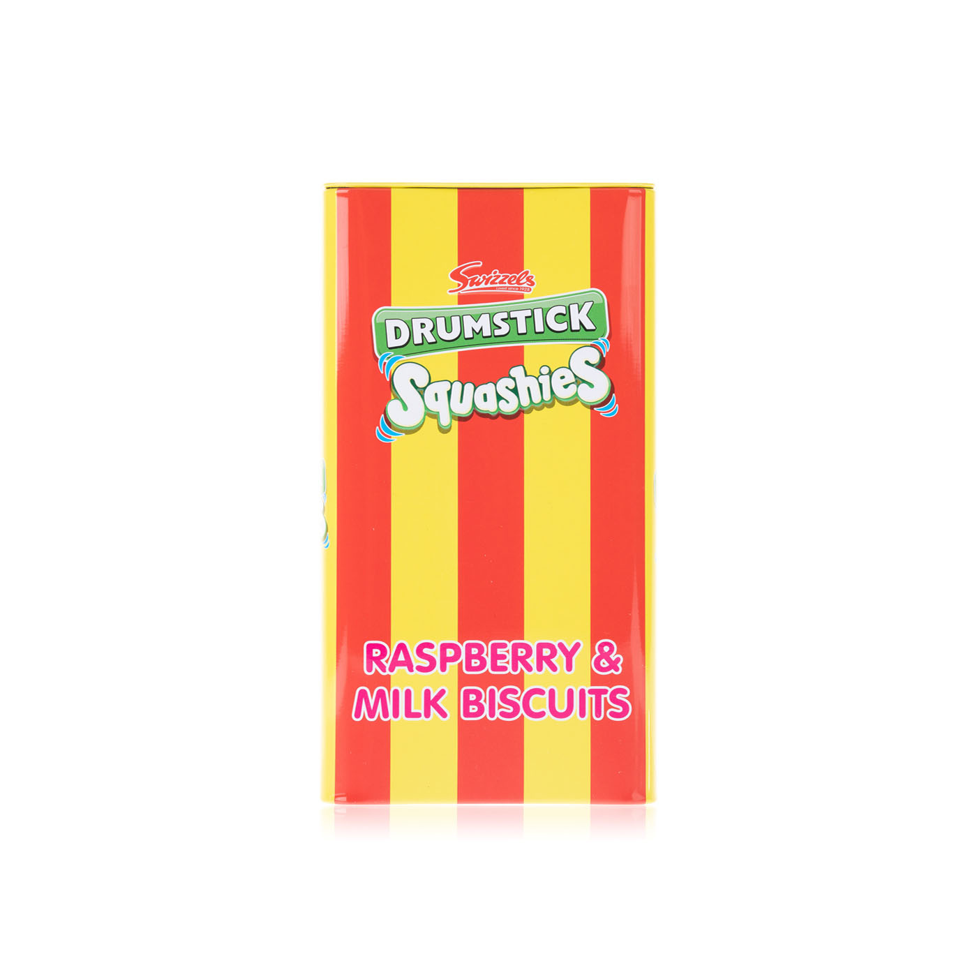Swizzels squashies raspberry & milk biscuit gift tin 130g - Waitrose ...