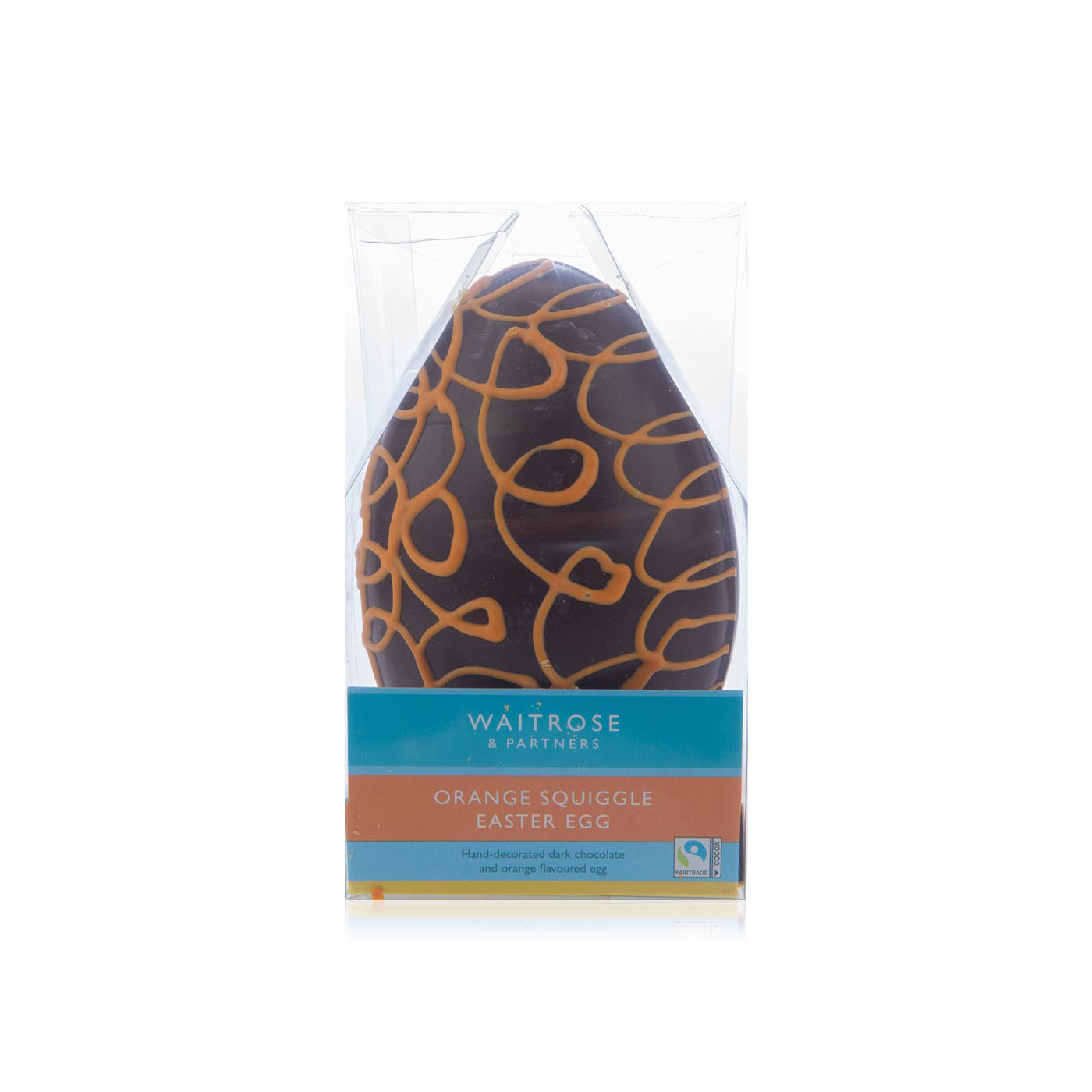 Waitrose orange squiggle easter egg 165g - Waitrose UAE & Partners