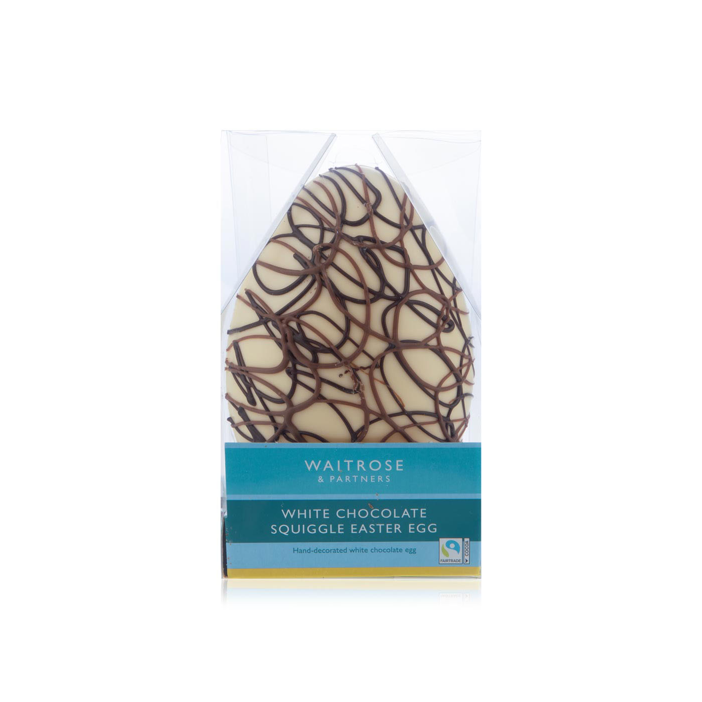 Waitrose white chocolate squiggle Easter egg 170g - Waitrose UAE & Partners