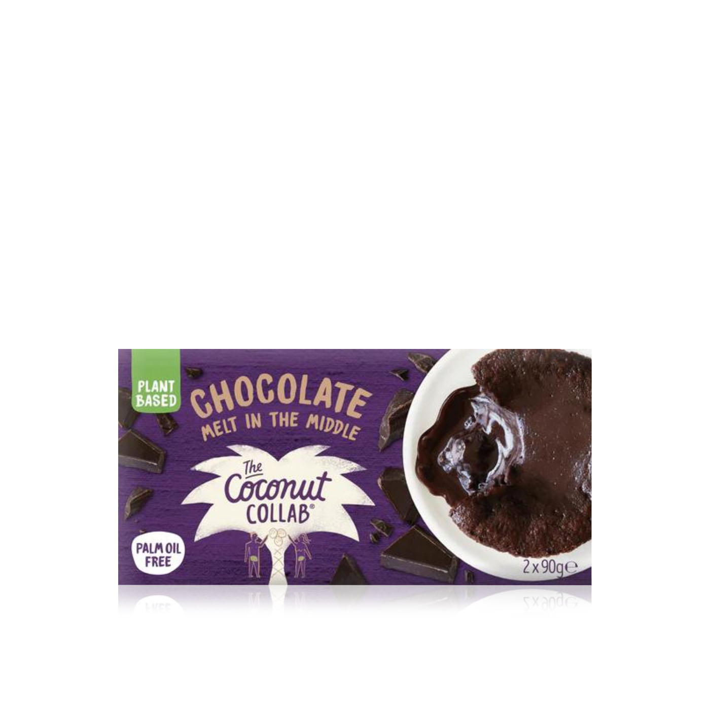 The Coconut Collab Melt in The Middle Chocolate Puddings 2s 90g ...