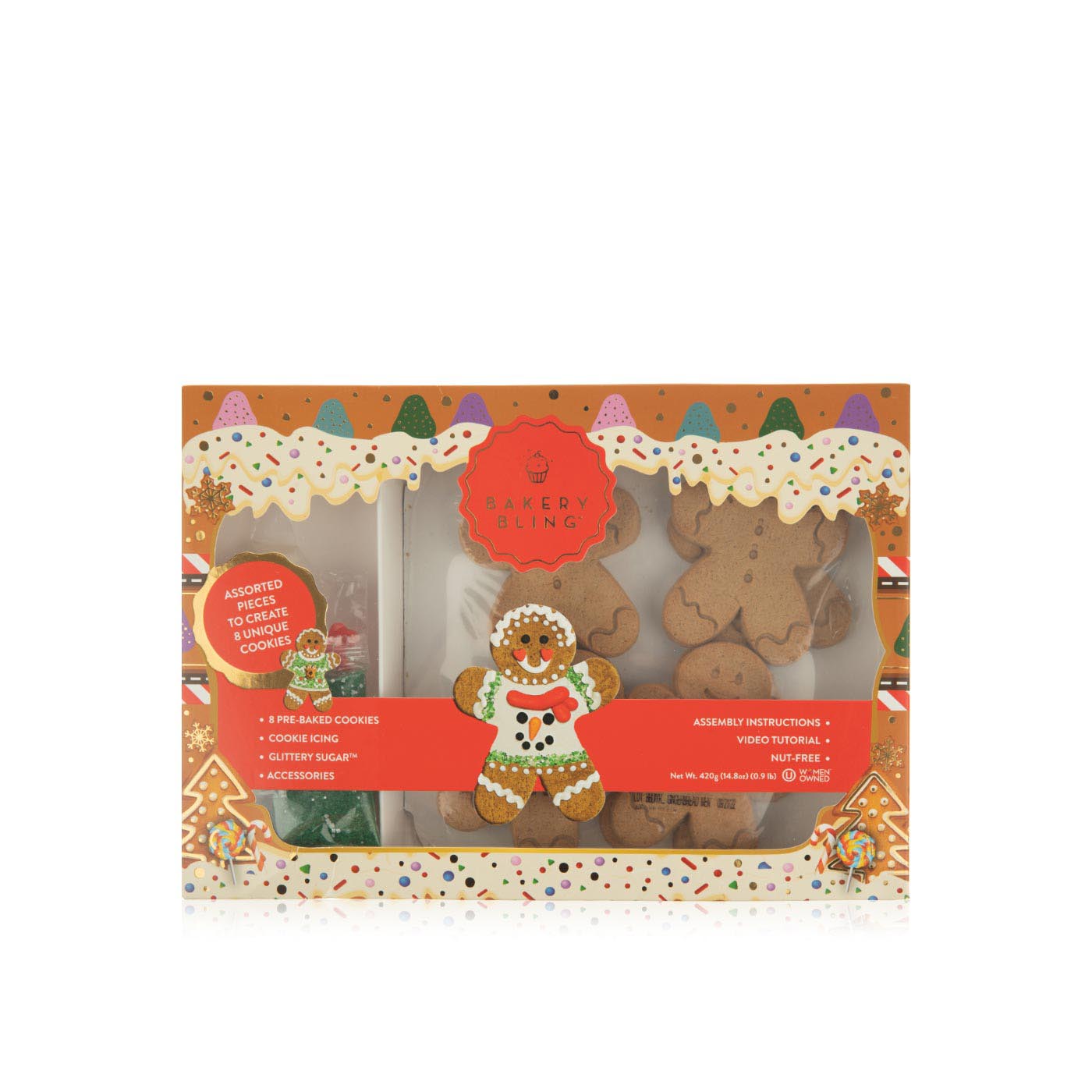 Bakery Bling gingerbread sweater cookie kit 420g - Waitrose UAE & Partners