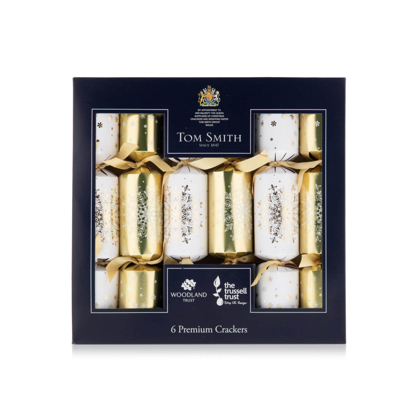 Tom Smith gold premium crackers 14inches x6 - Waitrose UAE & Partners