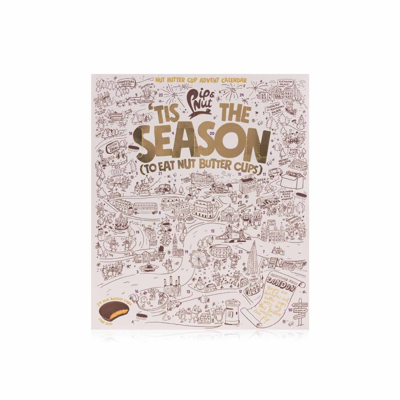 Pip and Nut advent calendar 408g - Waitrose UAE & Partners